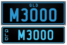 BMW M3 Plates - Qld personalised plates – TheCollectorGarage